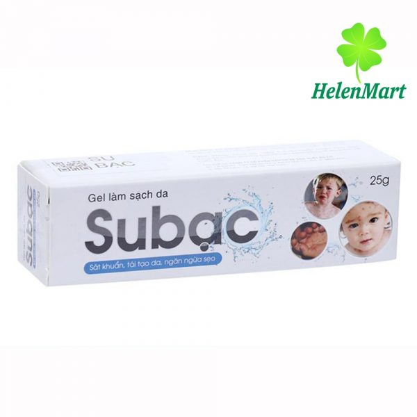 Subac Gel Skin Cleansing And Antiseptic Gel 25gr - Free ship - Helen Mart
